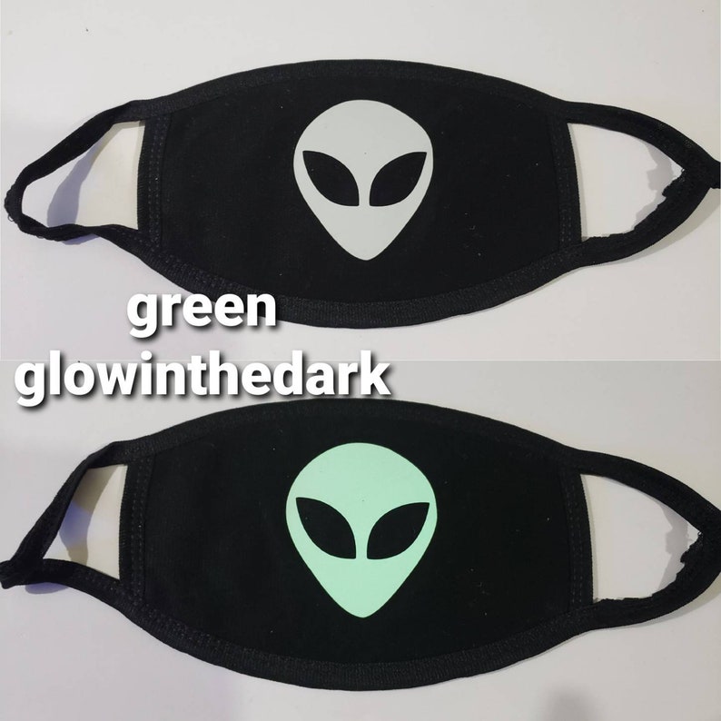 Alien head Mouth Mask | Etsy