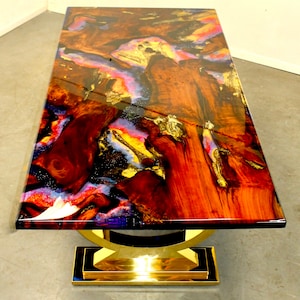 River Tables,resin River Dining Table, Custom Dining Table - Etsy