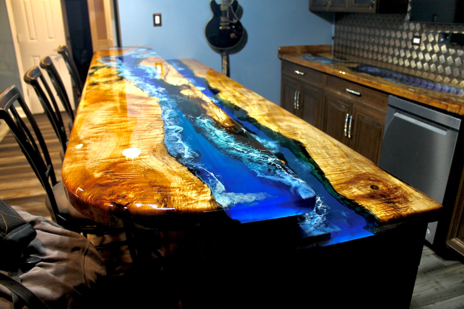 Epoxy Bar Top ,resin Countertop, Countertop - Etsy