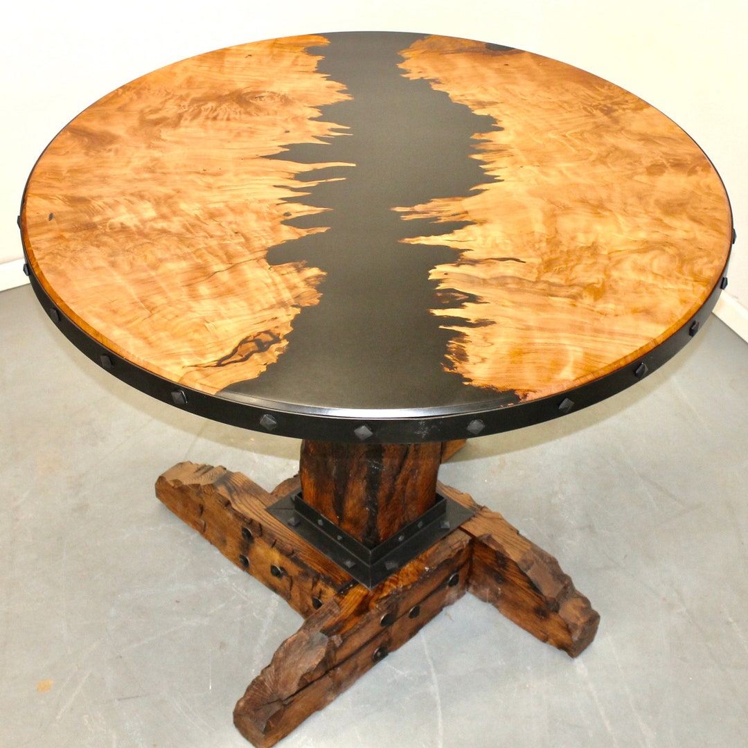River Table, Bar Table/pub Table / Perfect for a MAN CAVE ! , Bar Hight ...