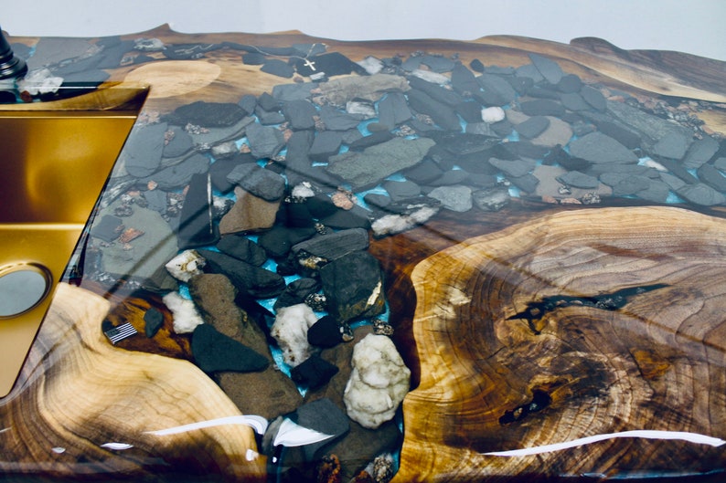 Resin River Countertop, Custom Countertop - Etsy