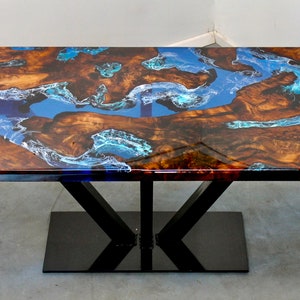 Resin Tables, River Tables ,redwood Dining Tables , - Etsy