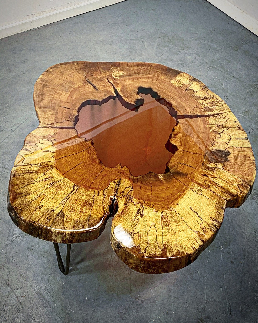 Beautiful Live Edge Small Coffee Table/end or Side Table! Live Edge ...