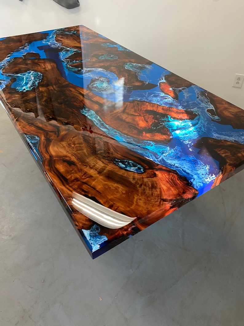 Resin Tables, River Tables ,redwood Dining Tables , - Etsy