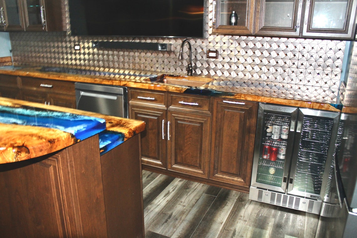 Epoxy Bar Top resin Countertop Countertop - Etsy