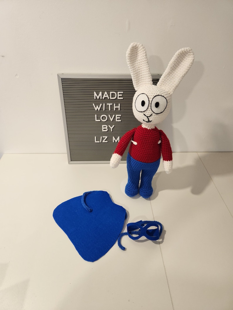 Simon Rabbit/crochet Rabbit - Etsy