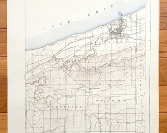 Ashtabula County Map - Etsy