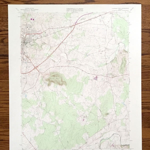 Brandy Station Maps - Etsy