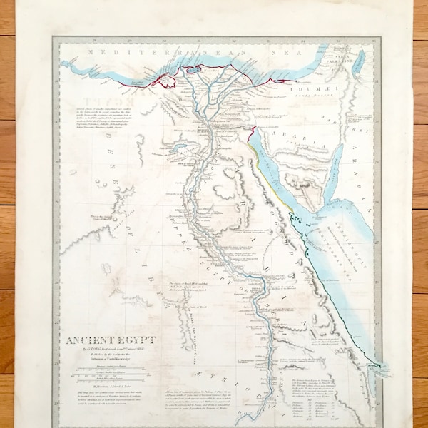 Ancient Map of Ethiopia - Etsy