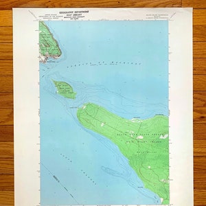 Topographic Map of the Upper Peninsula - Etsy