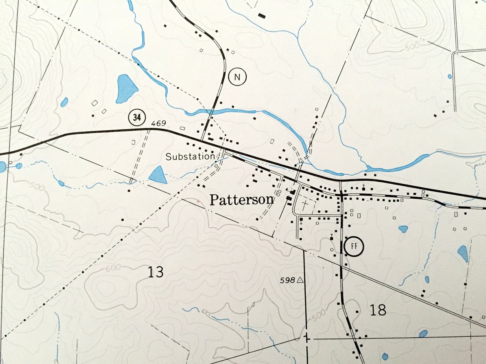 Antique Patterson Missouri 1968 US Geological Survey | Etsy