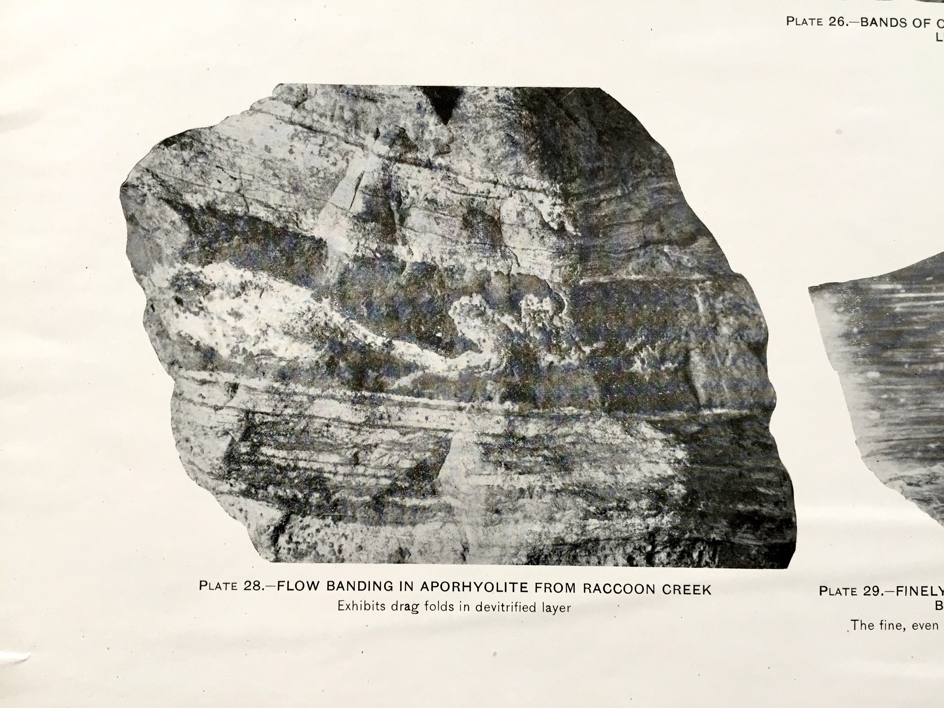 Antique 1909 Gettysburg-Fairfield, Pennsylvania Rock Formation ...