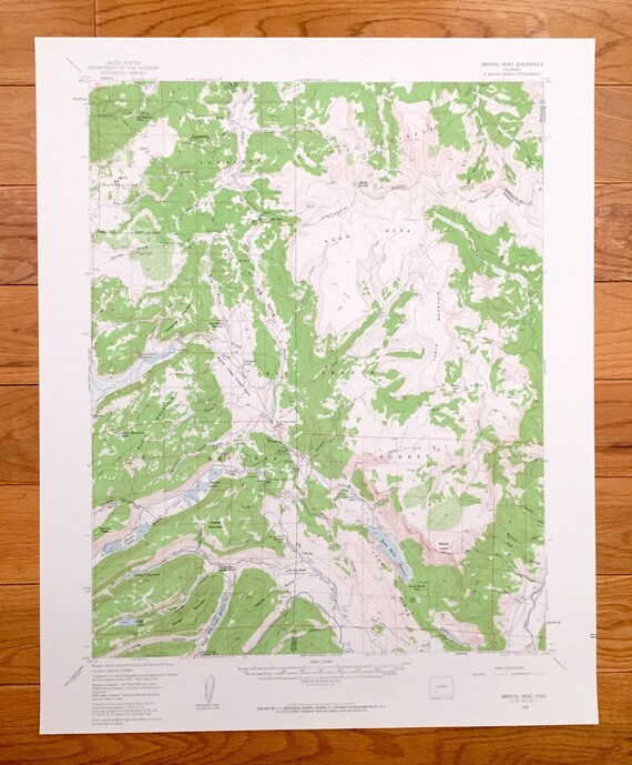 Bristol Colorado Maps