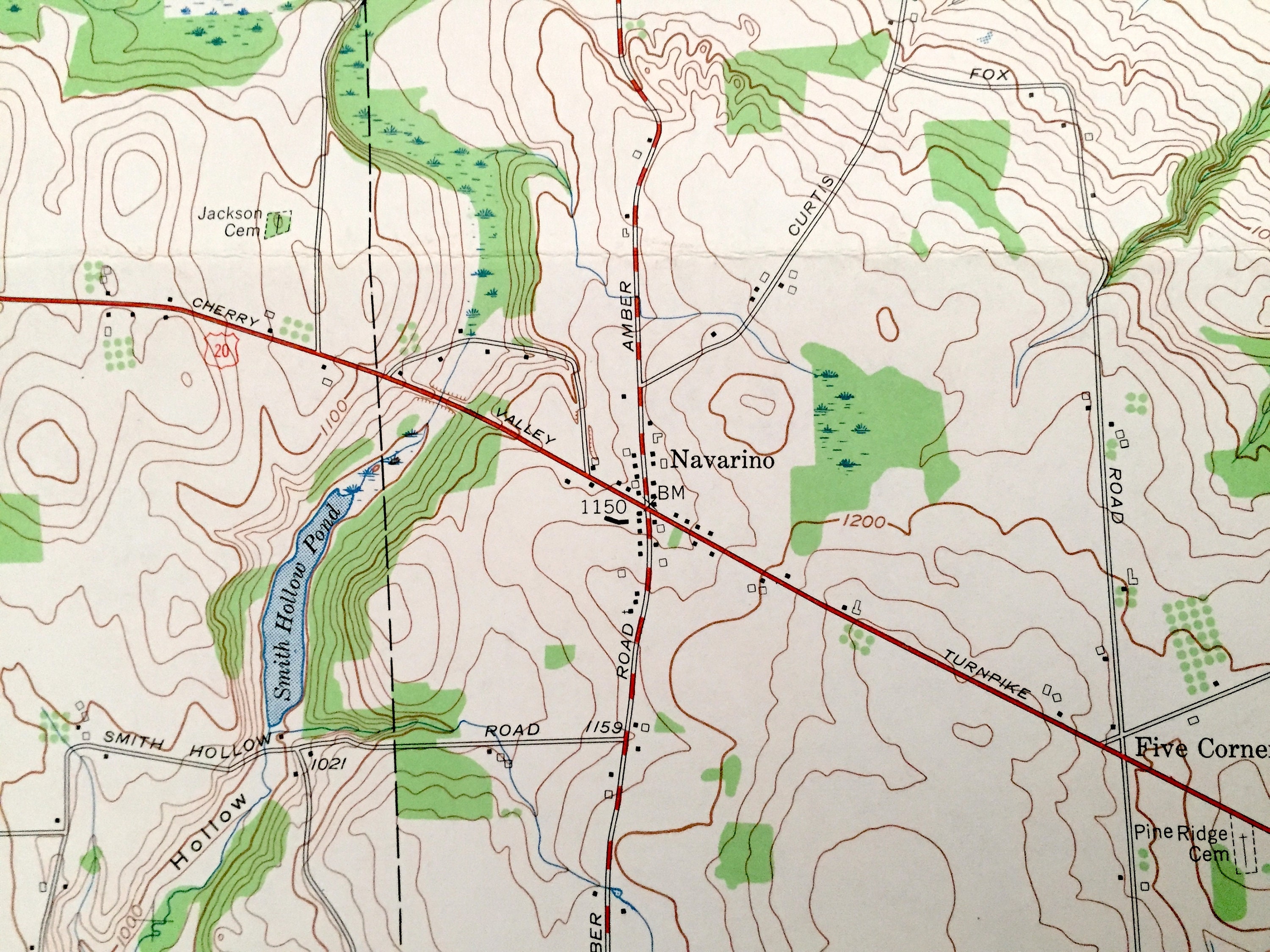 Antique Marcellus New York 1955 US Geological Survey | Etsy