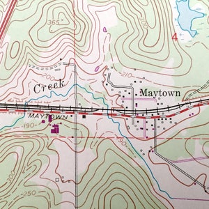 Antique Maytown, Washington 1959 US Geological Survey Topographic Map ...