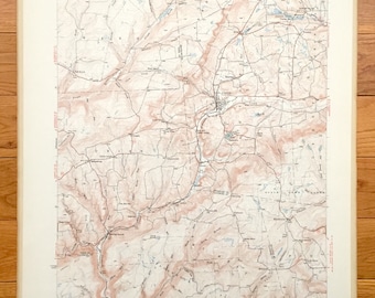 Canton Pa Maps | Etsy UK