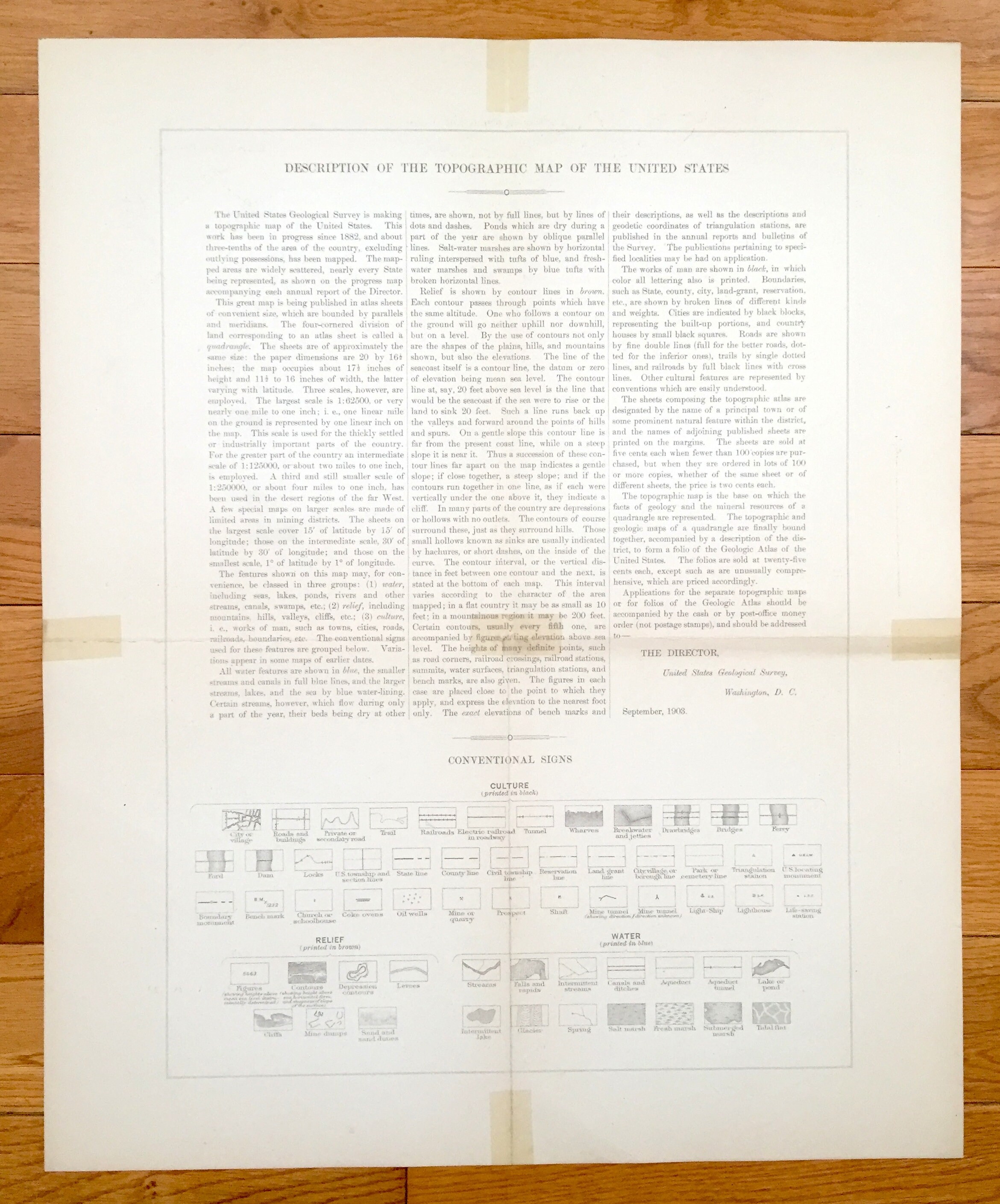 Antique Waynesburg, Pennsylvania 1904 US Geological Survey Topographic ...