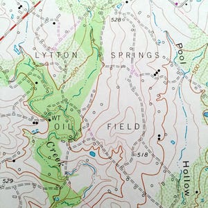 Antique Dale, Texas 1964 US Geological Survey Topographic Map – St John ...
