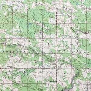 Antique Cromwell, Minnesota 1961 US Geological Survey Topographic Map ...