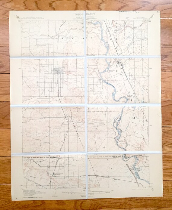 Vina California Map