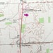 Antique Michigantown, Indiana 1959 US Geological Survey Topographic Map ...