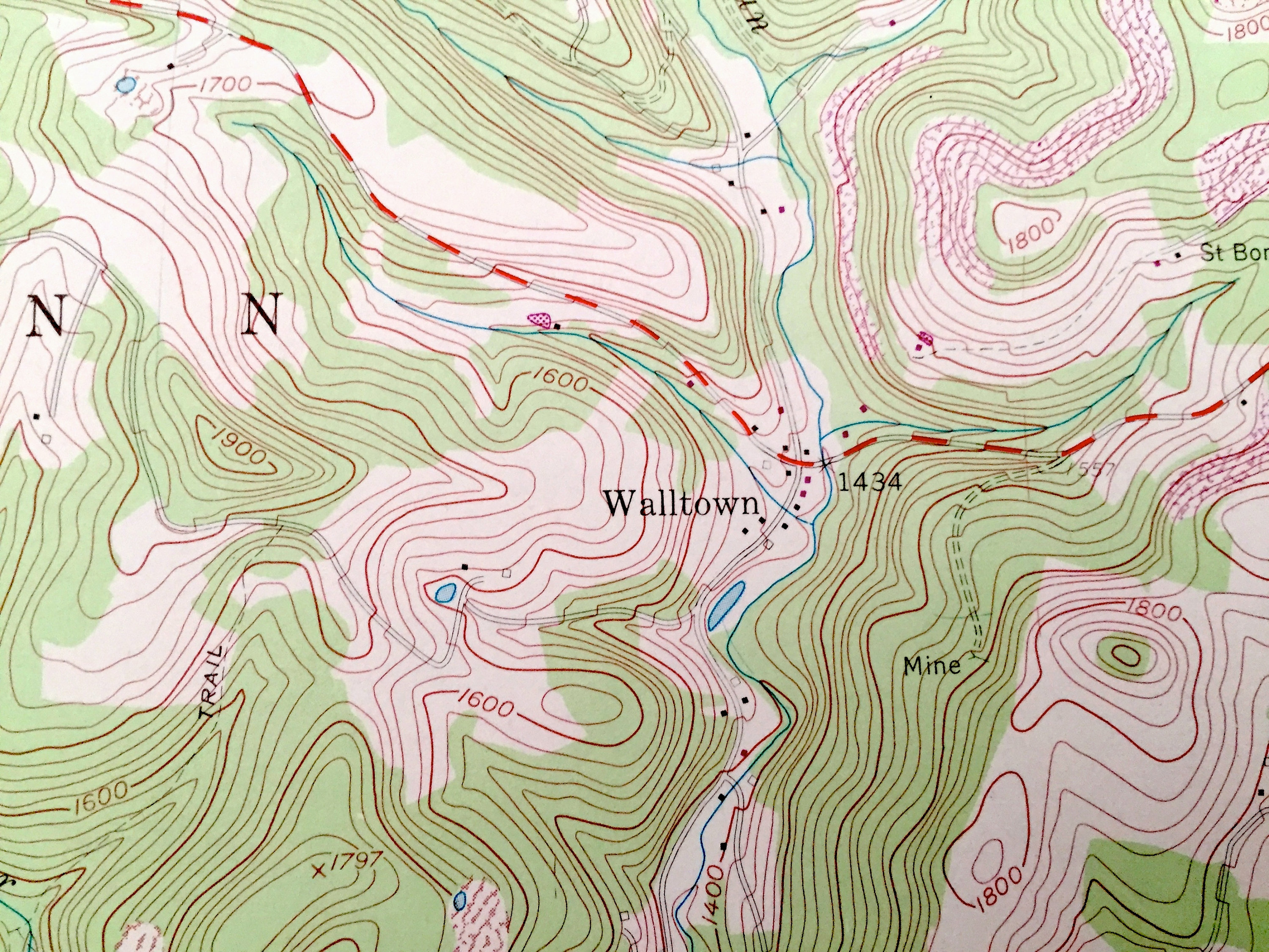Antique Mahaffey Pennsylvania 1959 US Geological Survey | Etsy