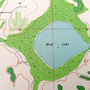 Antique Pine Castle, Florida 1953 US Geological Survey Topographic Map ...