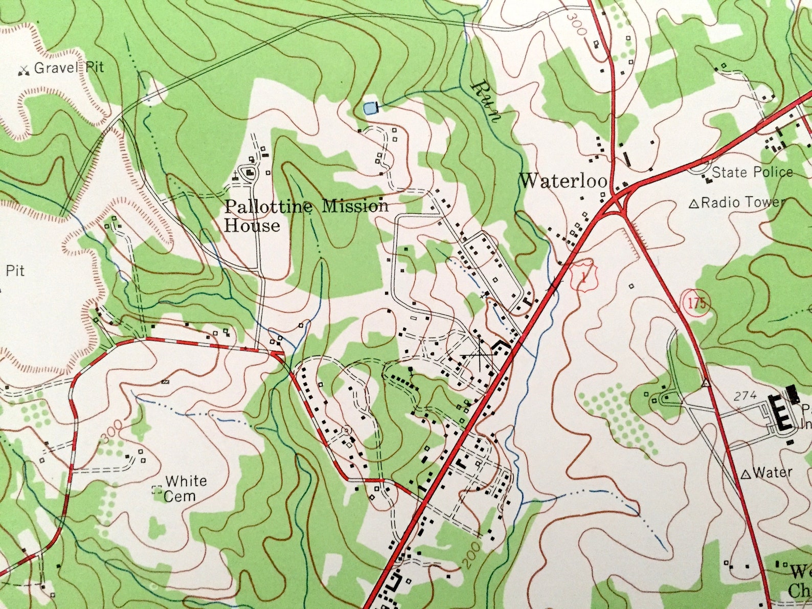 Antique Savage Maryland 1957 US Geological Survey Topographic - Etsy