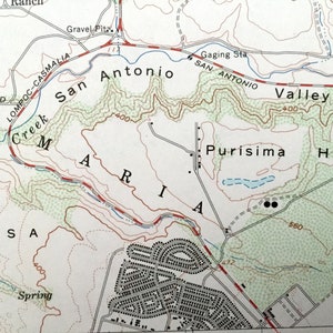 Antique Point Sal, California 1959 US Geological Survey Topographic Map ...