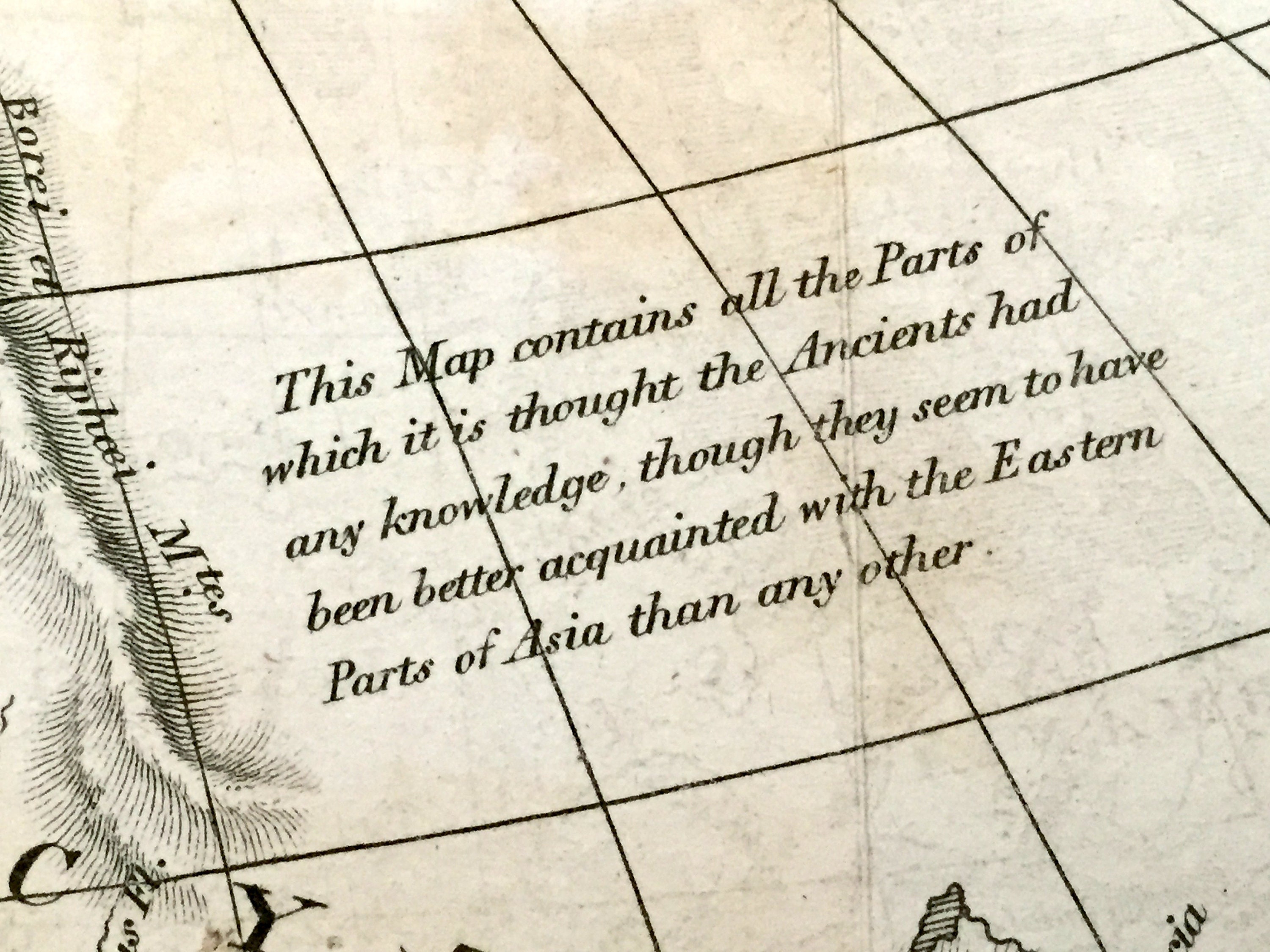 Antique 1808 World as Known to the Ancients Map by D'anville From ...