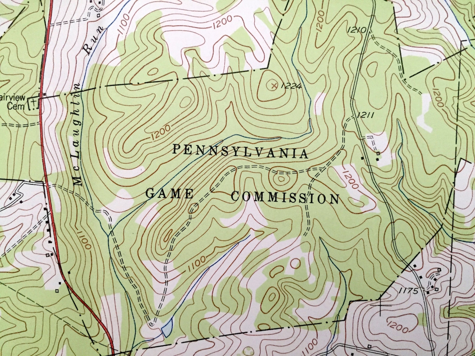 Antique Midland Pennsylvania 1954 US Geological Survey - Etsy