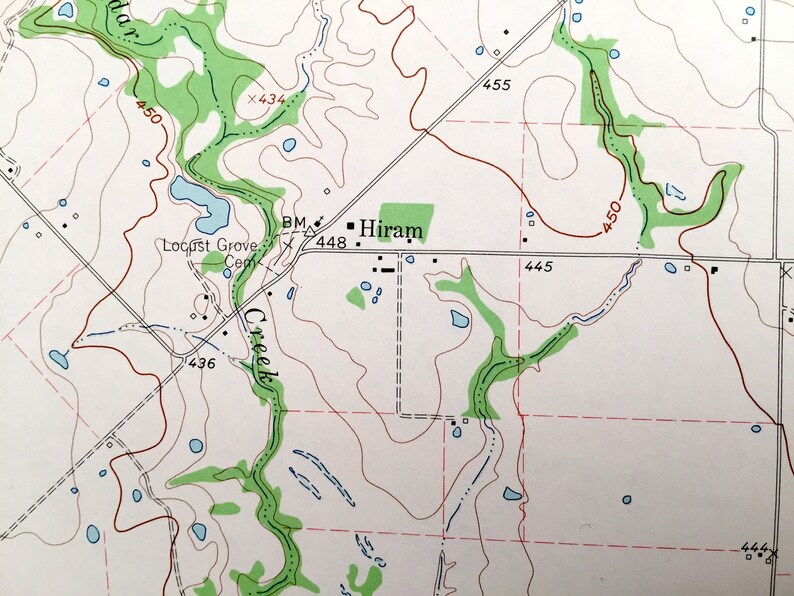 Antique Wills Point Texas 1962 US Geological Survey - Etsy
