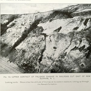 Antique 1901 New York City Area Rock Formation Illustrations - US ...
