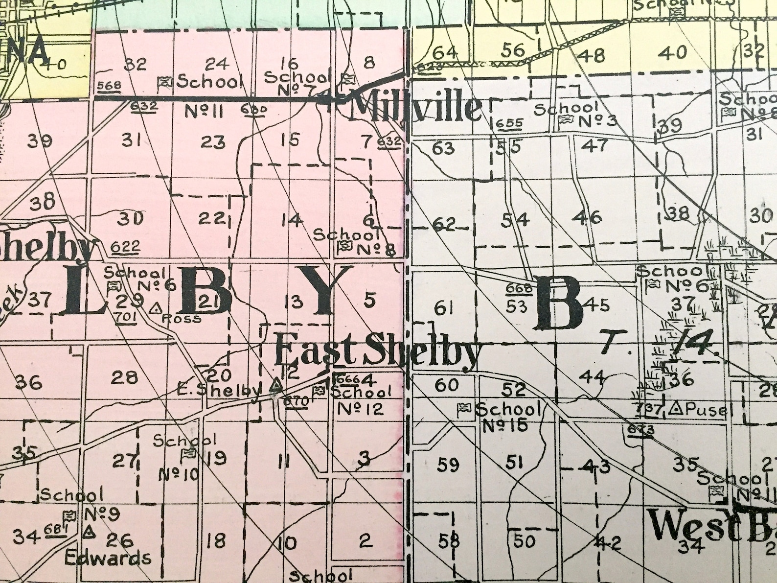 Antique Orleans County New York 1911 New Century Atlas Map | Etsy