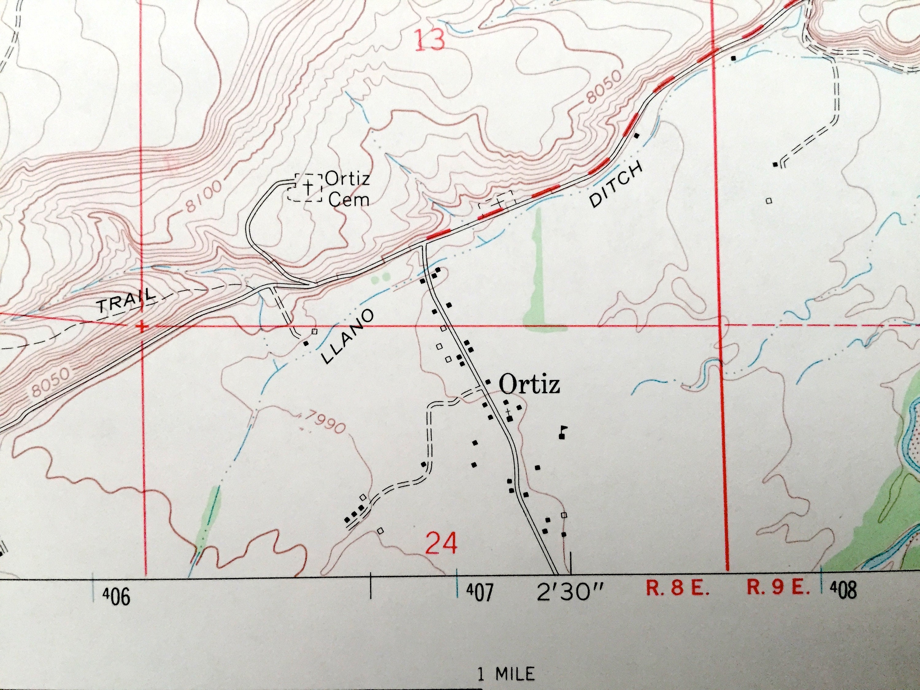 Antique Antonito Colorado 1967 US Geological Survey | Etsy