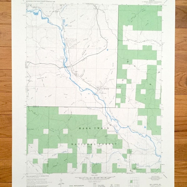Wayne National Forest Poster - Etsy
