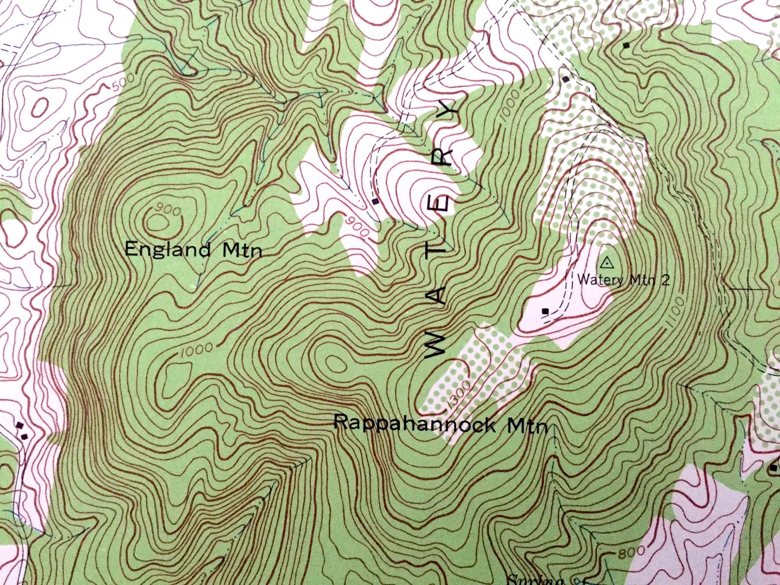 Antique Marshall, Virginia 1943 US Geological Survey Topographic Map ...
