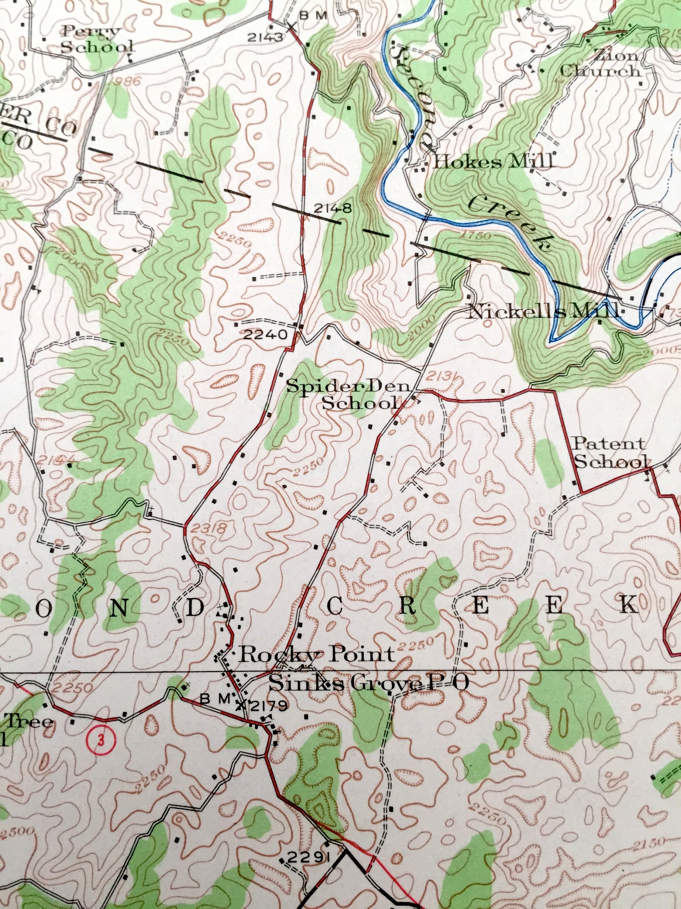 Antique Alderson West Virginia 1921 US Geological Survey - Etsy Canada