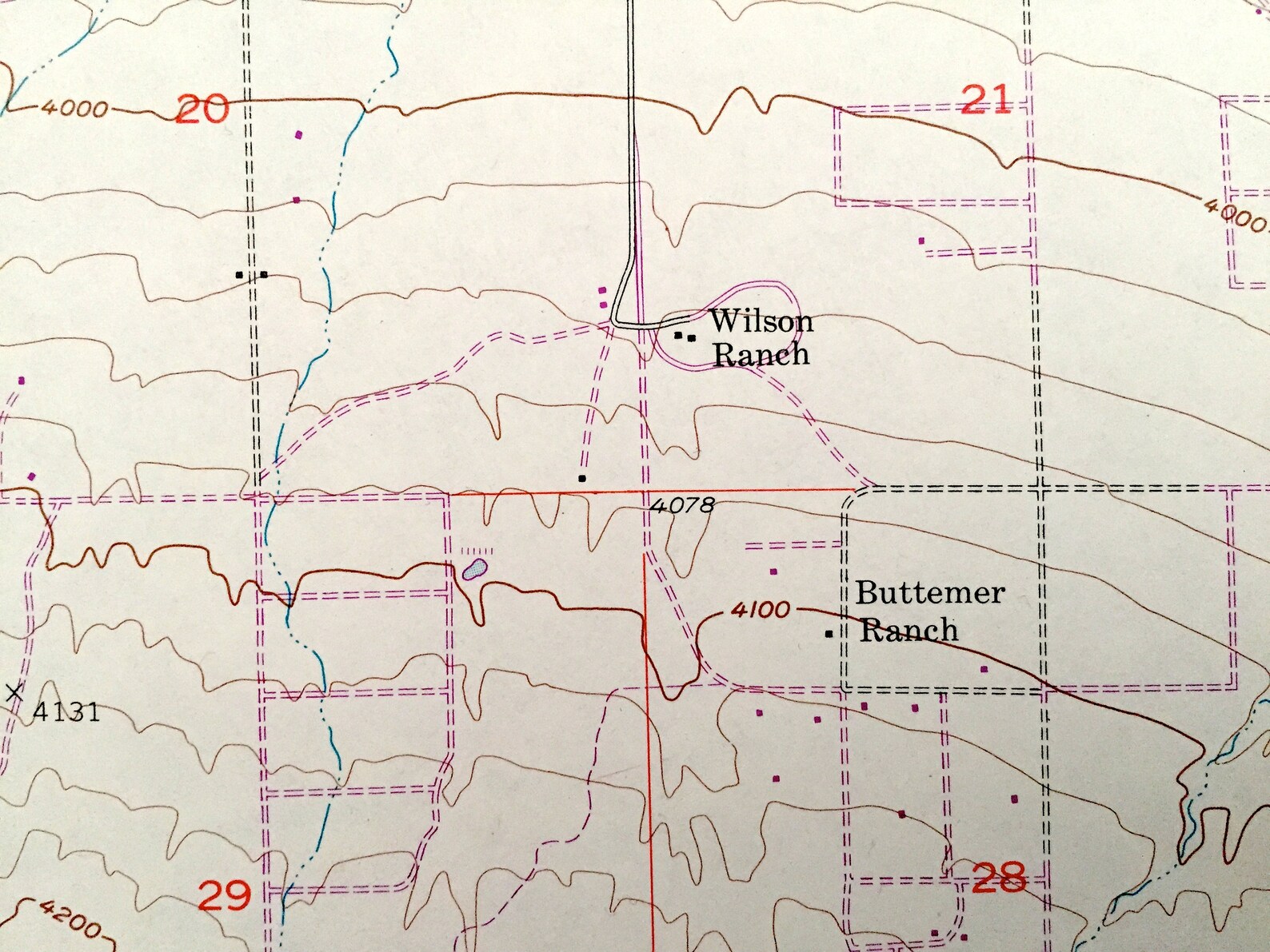 Antique Phelan California 1956 US Geological Survey - Etsy