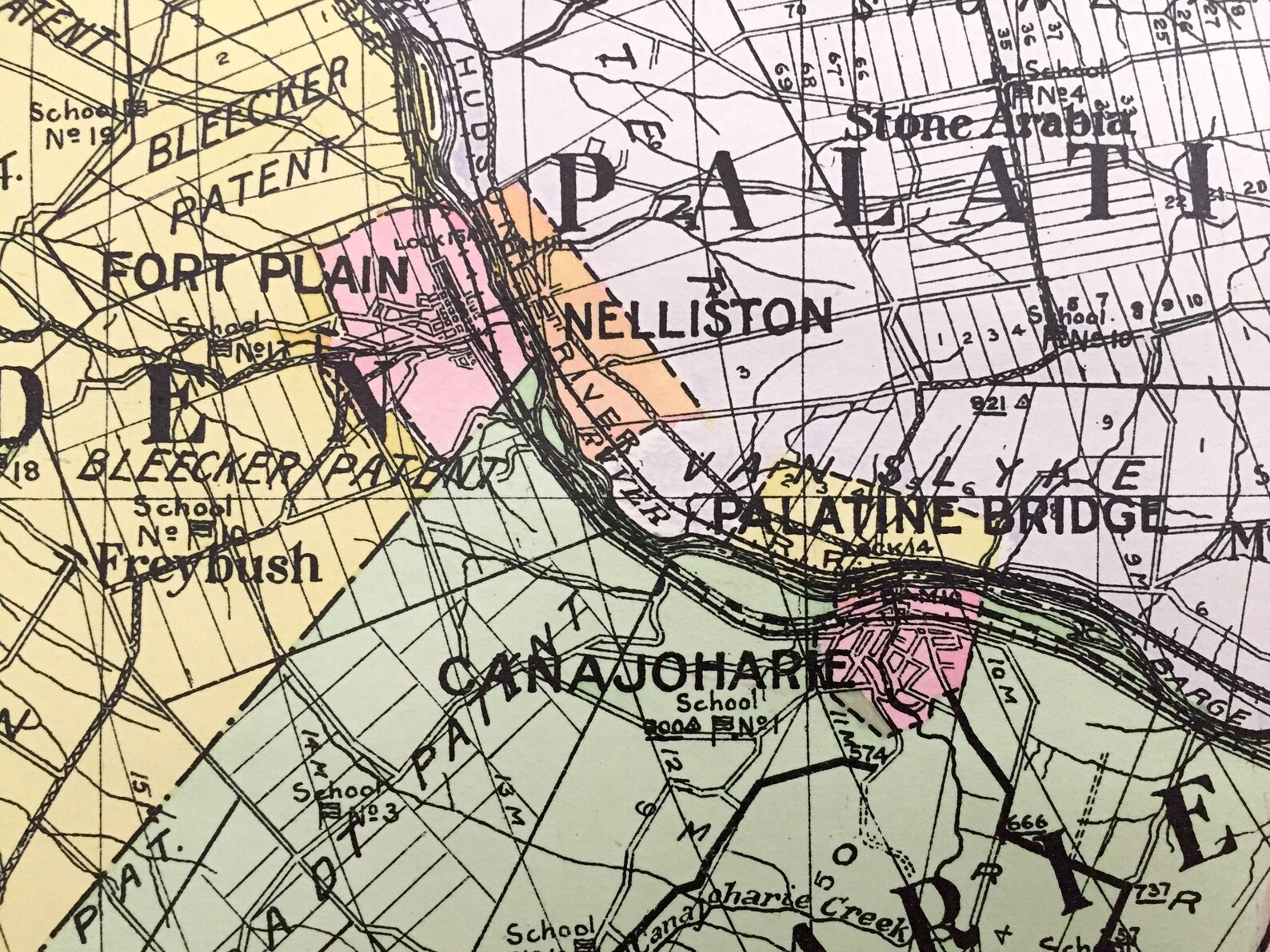 Antique Montgomery County New York 1912 New Century Atlas Map | Etsy