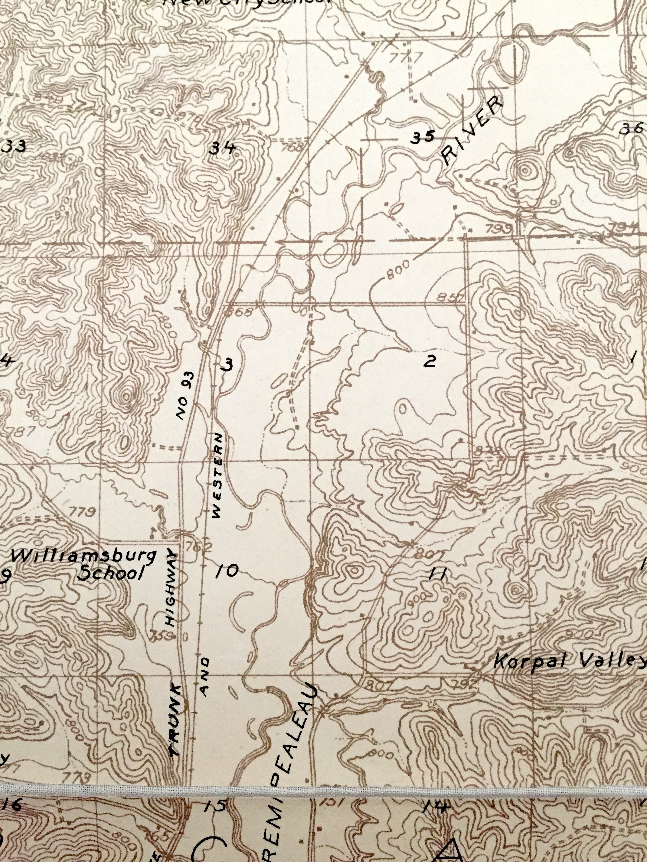 Antique Whitehall Wisconsin 1925 US Geological Survey | Etsy