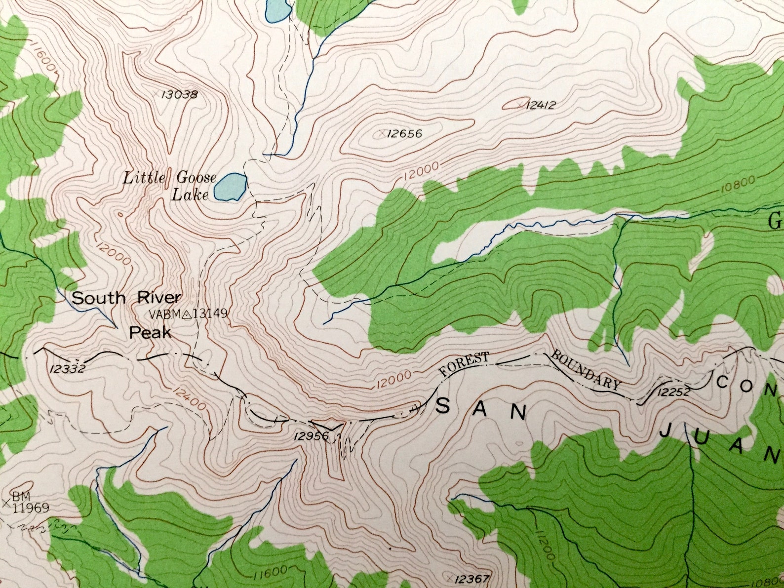 Antique Spar City Colorado 1957 US Geological Survey | Etsy