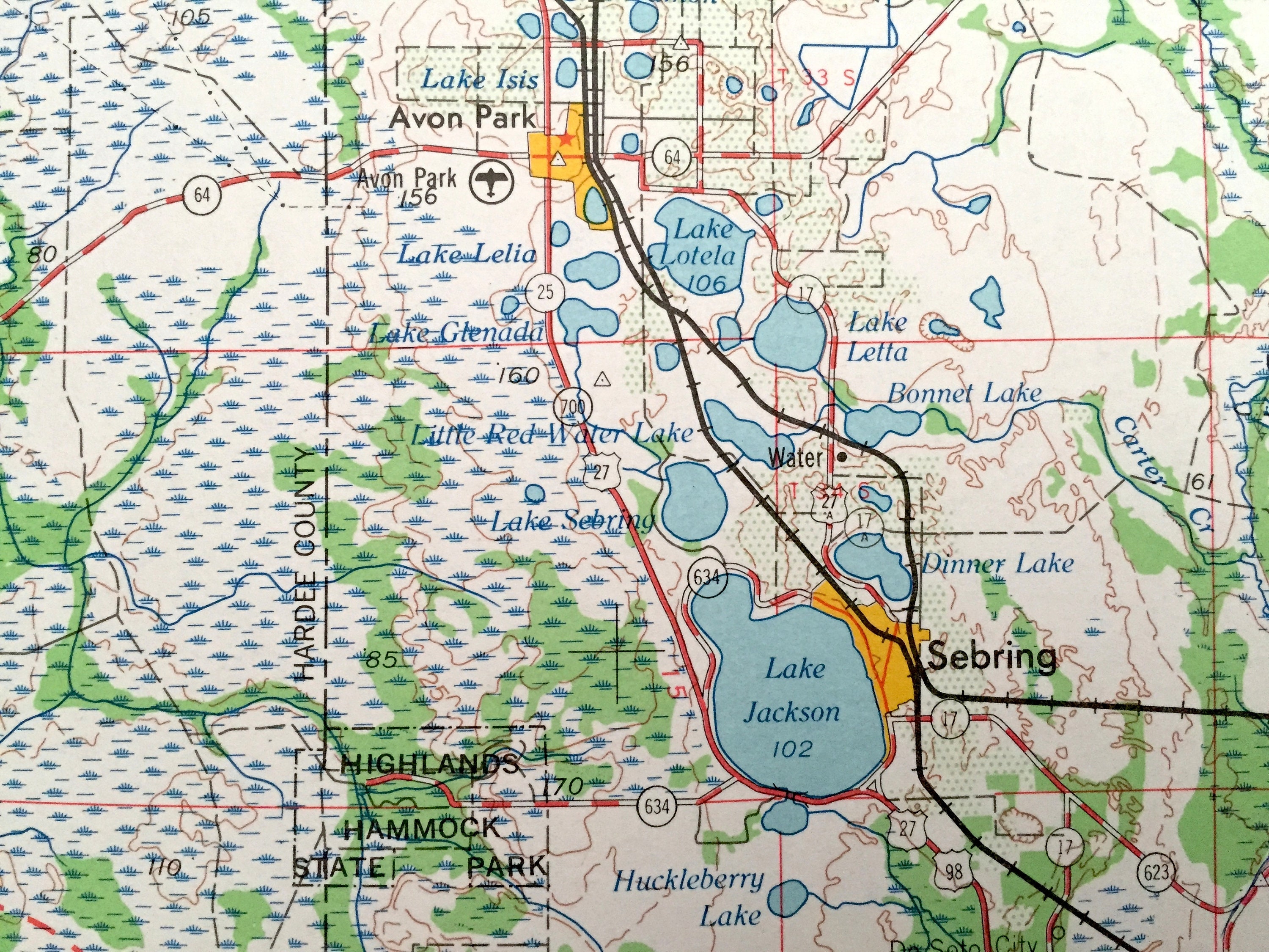 Esker Topographic Map