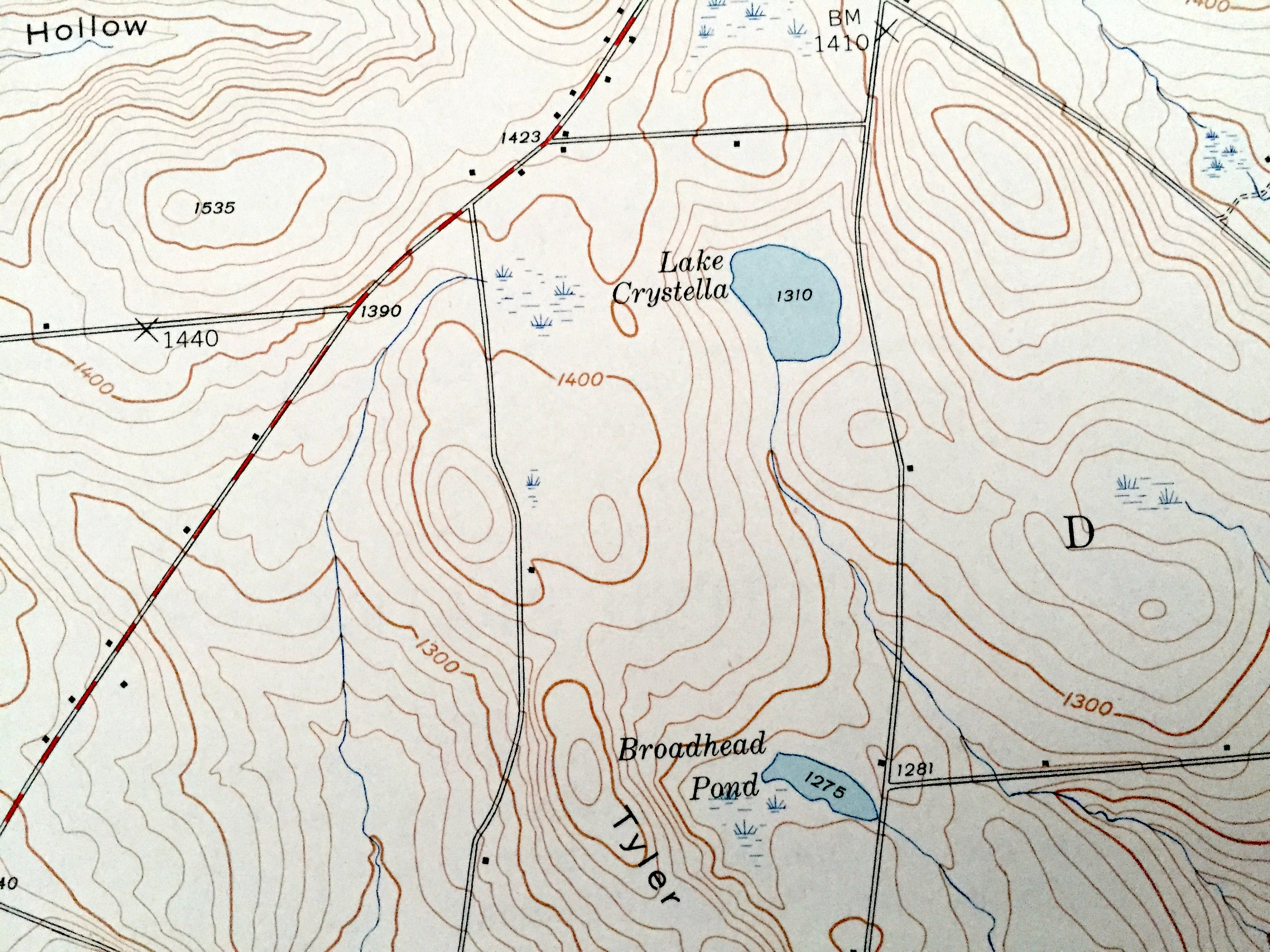 Antique Springville Pennsylvania 1948 US Geological Survey - Etsy