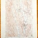 Antique Proctor, Vermont 1946 US Geological Survey Topographic Map ...