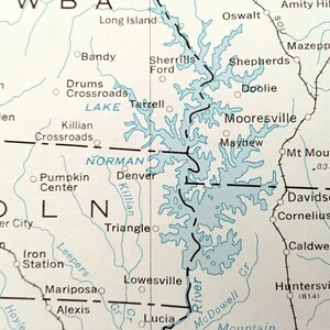 Antique North Carolina 1957 US Geological Survey Map – Outer Banks ...