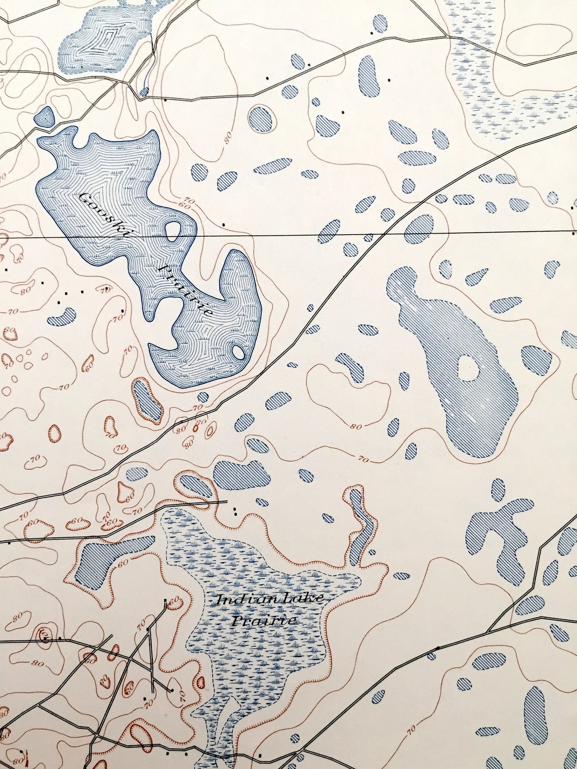 Antique Citra Florida 1893 US Geological Survey Topographic | Etsy