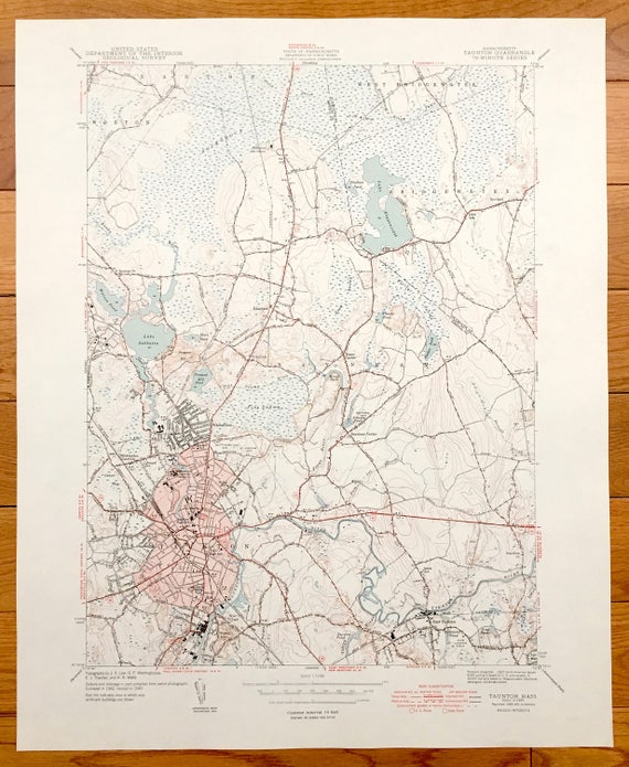 Art & Collectibles North Truro Massachusets Quadrangle Vintage USGS ...