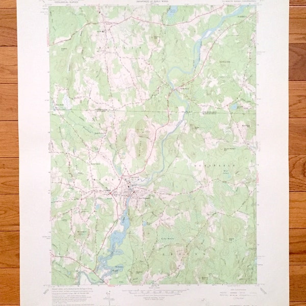 Pepperell Ma Map - Etsy