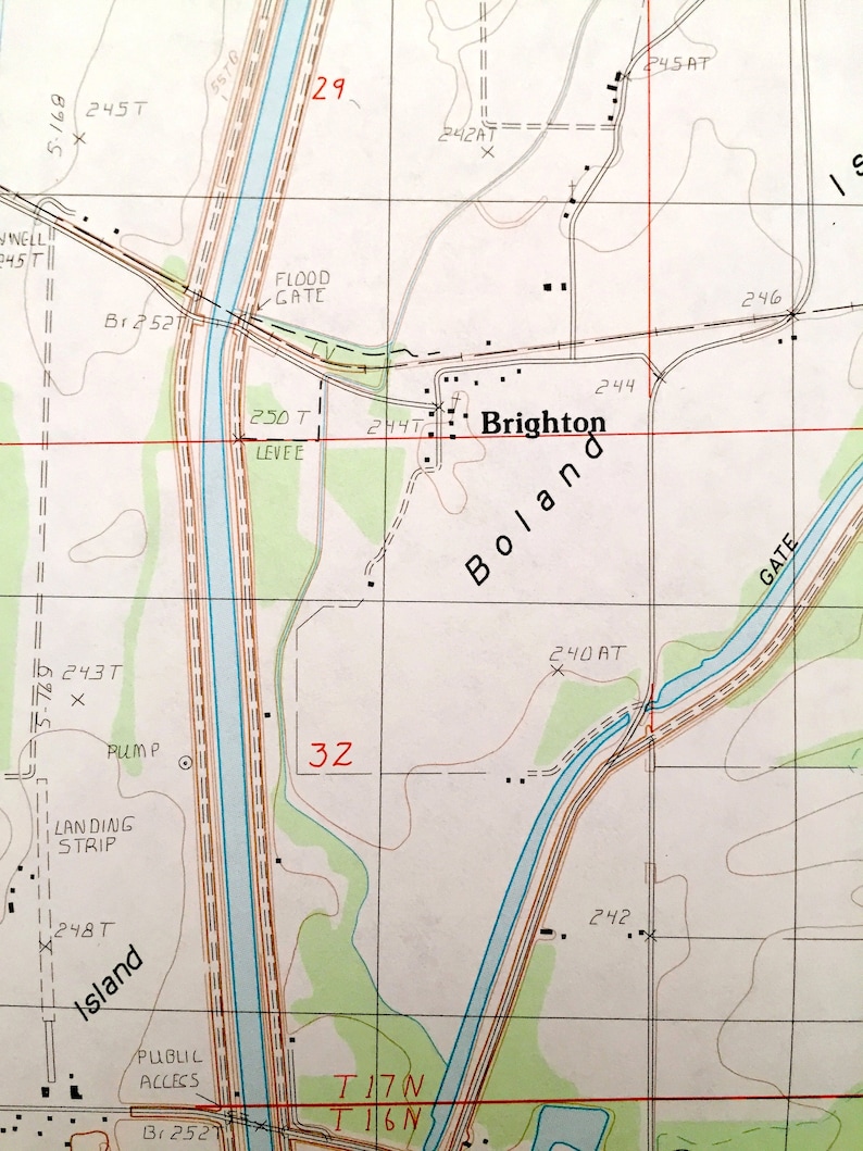 Antique Cardwell Missouri & Brighton Arkansas 1983 US - Etsy